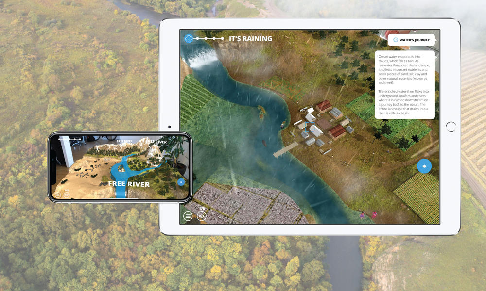WWF Free Rivers una app para aprender con RA #AppDeLaSemana - Tecnología